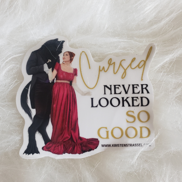 Cursed Wolven Vinyl sticker – Kristen Strassel Book Boutique
